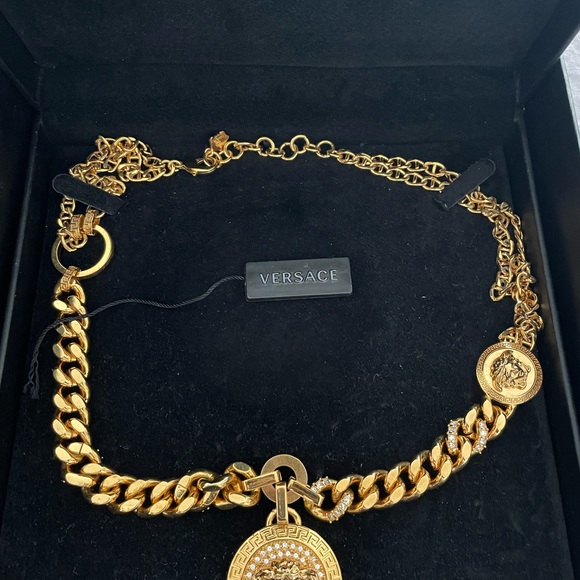 Versace | Accessories | Versace Gold Chain Necklace | Poshmark